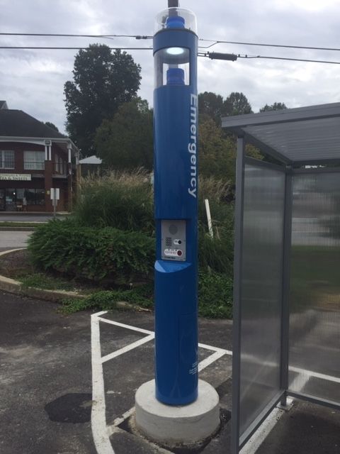 CODE BLUE CB 5-s PEDESTAL MOUNT EMERGENCY CALL STATION WITH IA4100 ...