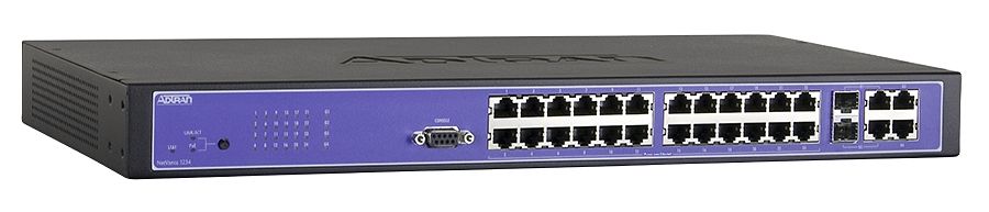ADTRAN NETVANTA 1234P 3RD GEN 24-PORT PoE MANAGED LAYER 2 FAST ETHERNET ...