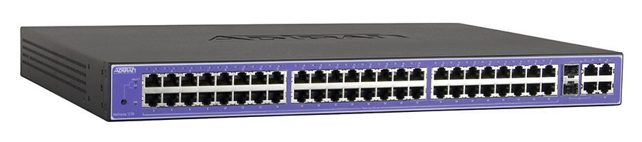 ADTRAN NETVANTA 1238P 3RD GEN 48-PORT PoE MANAGED LAYER 2 FAST ETHERNET ...