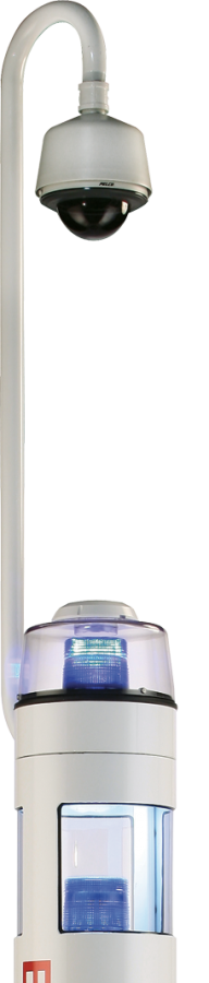 CODE BLUE CB 1-s PEDESTAL MOUNT EMERGENCY CALL STATION WITH LS1000 ...