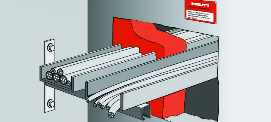 HILTI FIRESTOP MORTAR CP 637 FS (18 PAILS)