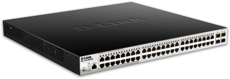 D-LINK 52-PORT SMART MANAGED GIGABIT PoE SWITCH