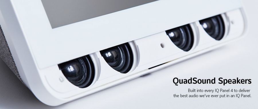 QOLSYS IQ 4 PANEL STAND (WHITE)