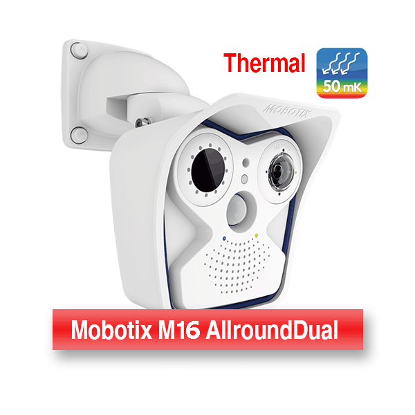 MOBOTIX WEATHERPROOF THERMOGRAPHIC DUAL M16 CAMERA WITH 17° (R237 ...