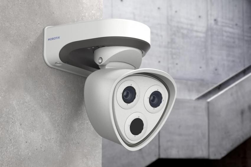 MOBOTIX M73 HIGH PERFORMANCE IoT CAMERA, WHITE-GRAY (BODY ONLY - NO ...