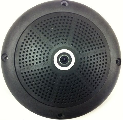 MOBOTIX Q25 6MP HEMISPHERICAL 360° DOME CAMERA, BLACK (IN THE DARKNESS ...