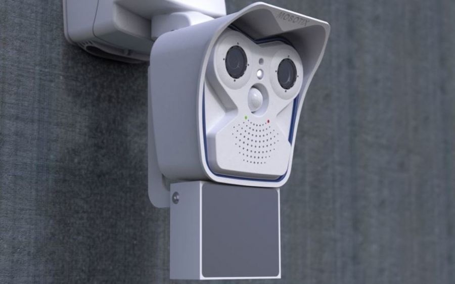 MOBOTIX M16 LICENSE PLATE RECOGNITION WEATHERPROOF DUAL M16 CAMERA WITH ...