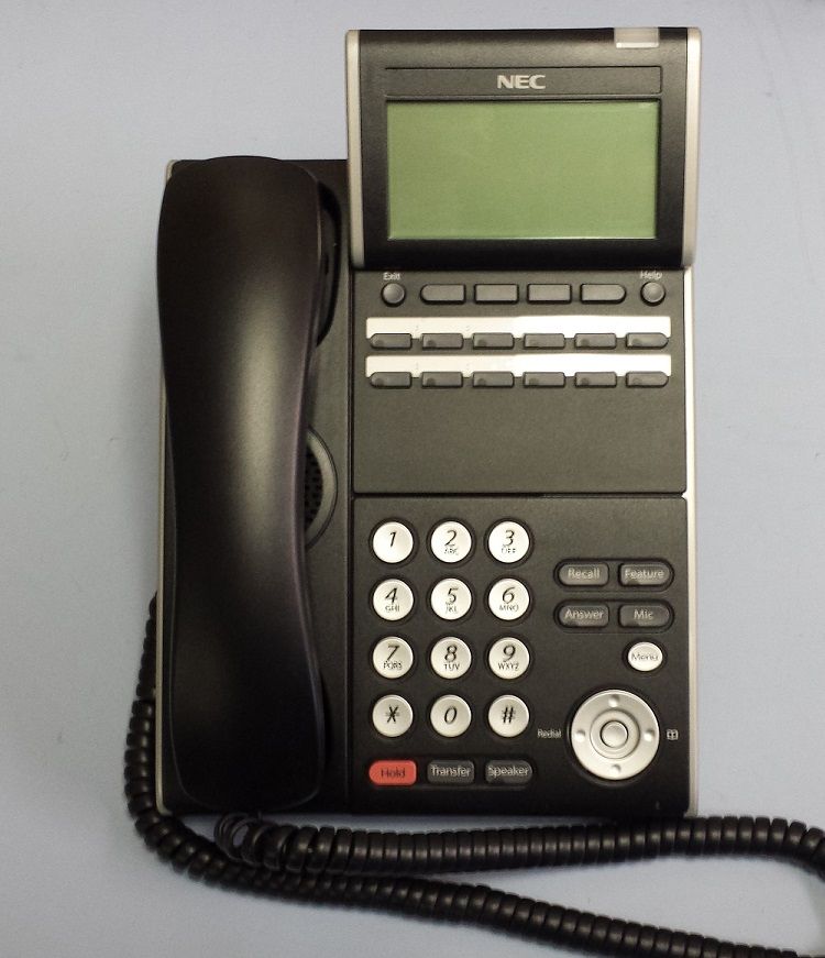 NEC DTL-12D-1 BK TELEPHONE (REFURBISHED)