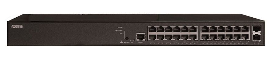 ADTRAN NETVANTA 1560-24-740W 24-PORT PoE+ MANAGED LAYER 3 GIGABIT ...