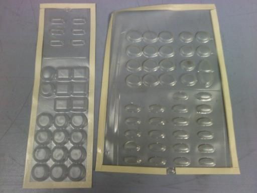 PLASTIC OVERLAY FOR PARTNER GEN II 18-BUTTON DISPLAY PHONE