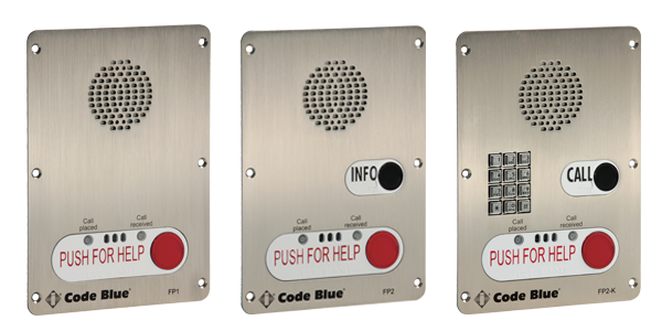 CODE BLUE CB 1-s PEDESTAL MOUNT EMERGENCY CALL STATION WITH LS1000 IP ...