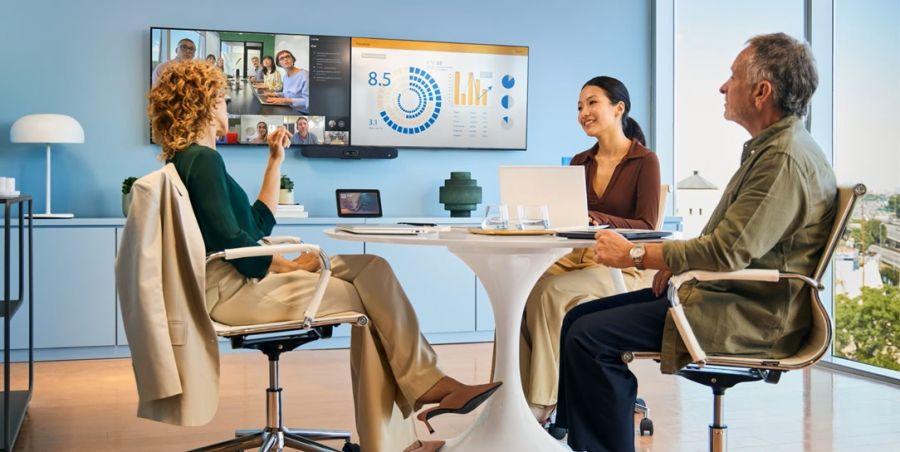 POLY STUDIO V12 USB VIDEO BAR (NEW)