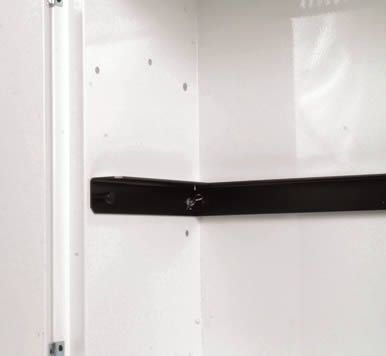 SIEMON PASSIVE CEILING ZONE ENCLOSURE, 4U, THUMB LOCK, WHITE