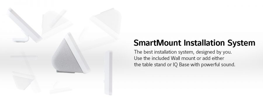 QOLSYS IQ 4 PANEL STAND (WHITE)