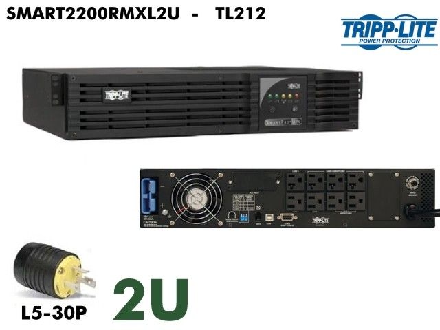TRIPP-LITE SMART PRO 2200VA XL USB & SERIAL RM 2U, 120V RACK MOUNTABLE