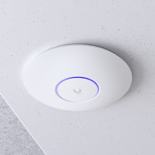 UBIQUITI U6-LR-US CEILING-MOUNTED U6 LONG-RANGE WiFi 6 ACCESS POINT