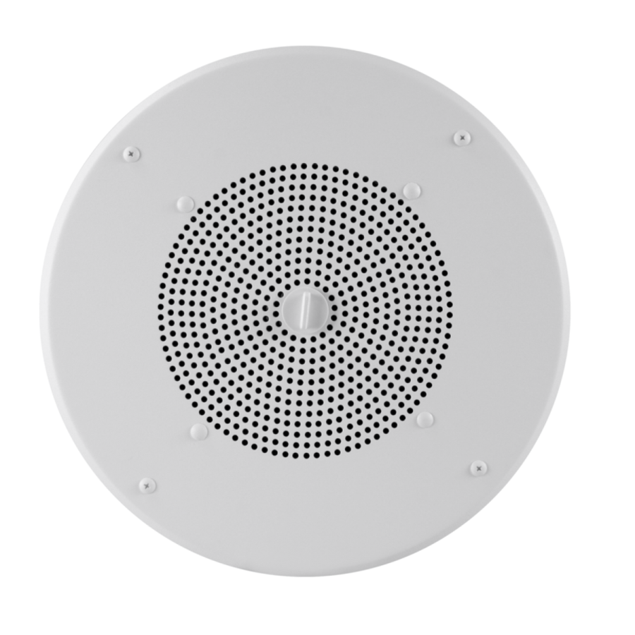 VALCOM V-1020C 8" CEILING SPEAKER - VOLUME ADJUSTABLE