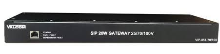 VALCOM VIP-851-70/100 SIP 20-WATT GATEWAY