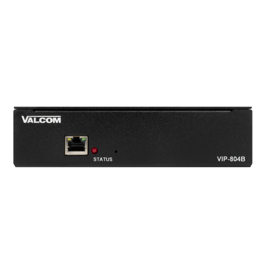 VALCOM VIP-804B QUAD ENHANCED NETWORK AUDIO PORT