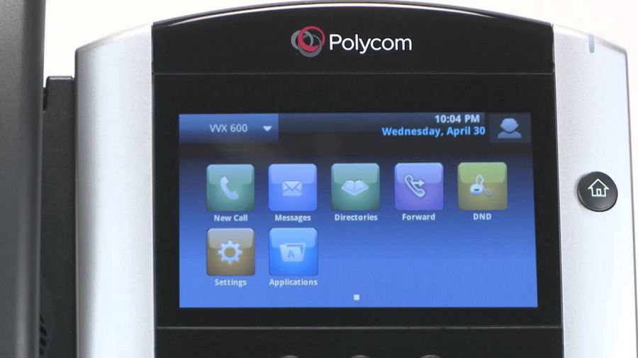 POLYCOM SOUNDPOINT IP VVX 601 BLACK TELEPHONE (NEW)