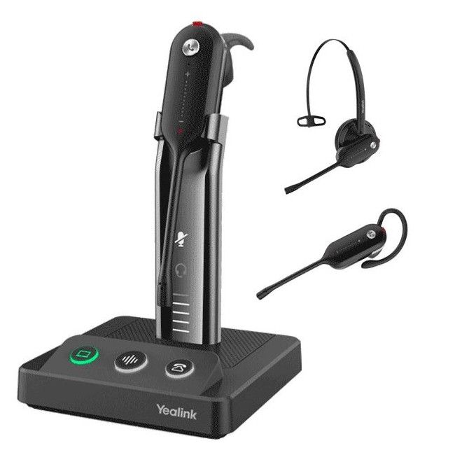 YEALINK WH63 CONVERTIBLE DECT WIRELESS HEADSET