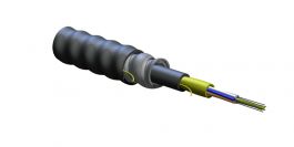 CORNING 6-STRAND MM TIGHT-BUFFERED INTERLOCKING ARMORED INDOOR/OUTDOOR ...
