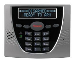 HONEYWELL ALPHA KEYPAD, SILVER
