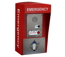 CODE BLUE CB 4-u WALL/POLE MOUNT LS1000/IP5000 VoIP TWO-BUTTON WITH ...