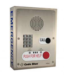 CODE BLUE CB 6-s WALL/POLE MOUNT LS1000/IP5000 VoIP TWO-BUTTON WITH ...