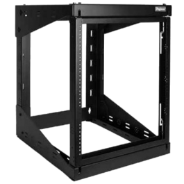 HOFFMAN 19" x 24" x 42" EQUIPMENT SWING-OUT RACK - WALL MOUNTABLE, 20RU ...
