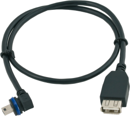 MOBOTIX CABLE MINI-USB ANGLED TO USB-A (.5M) (NEW)