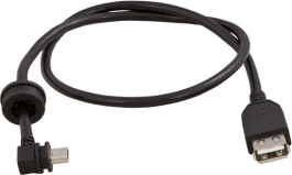 MOBOTIX CABLE MINI-USB+ ANGLED TO USB-A STRAIGHT (.5M) (NEW)