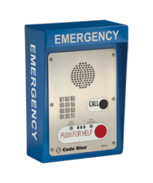 CODE BLUE CB 4-r WALL/POLE MOUNT LS1000/IP5000 VoIP TWO-BUTTON WITH ...