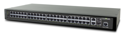 LUXUL XMS-1010P 10-PORT/8 PoE+ GIGABIT MANAGED SWITCH